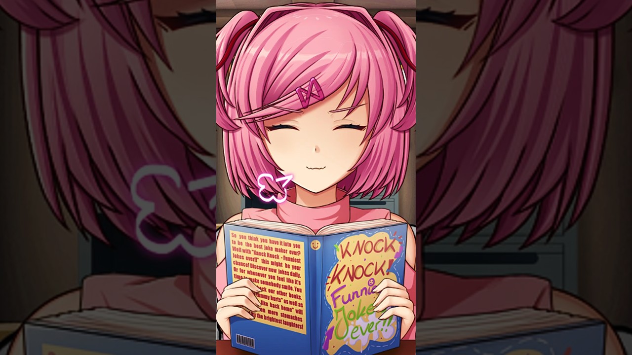 Natsuki Joke Master 😭 #ddlc #natsuki #ddlcnatsuki