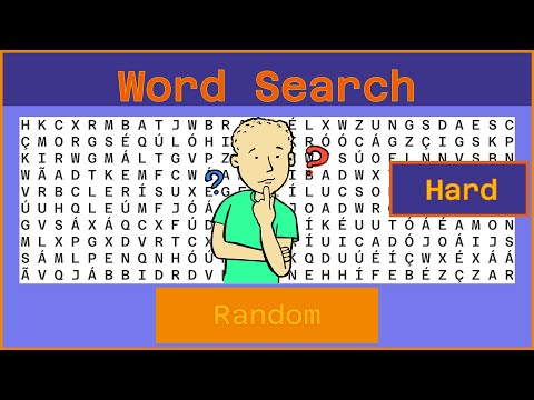 Word Search - Challenge 06/03/2023 - Hard - Random