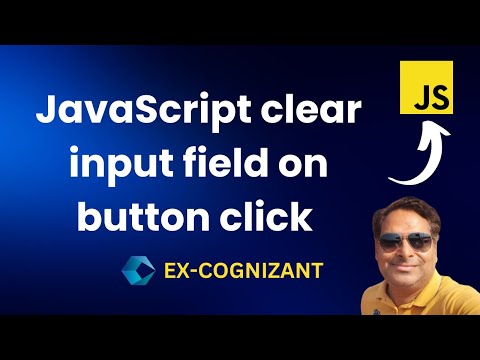 JavaScript clear input field on button click