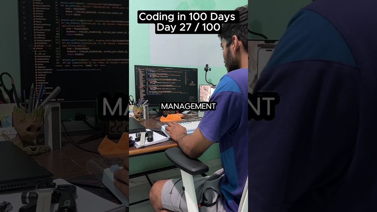Day 27/100 - Coding A Startup in 100 Days #python #flutter #techstartup #tech #startup #react