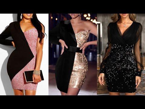 Stunning collection of sequin evening party dresses for gorgeous ladies