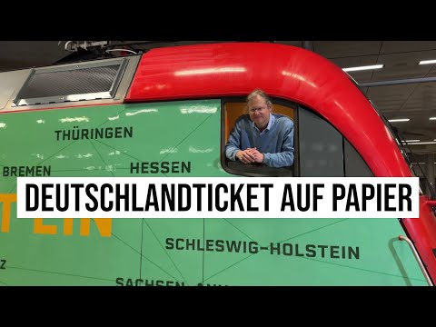 25.04.2023 #Berlin In Greiz bei Busfahrer auf Papier kaufen #PRG #Deutschlandticket D-Ticket 49-Euro