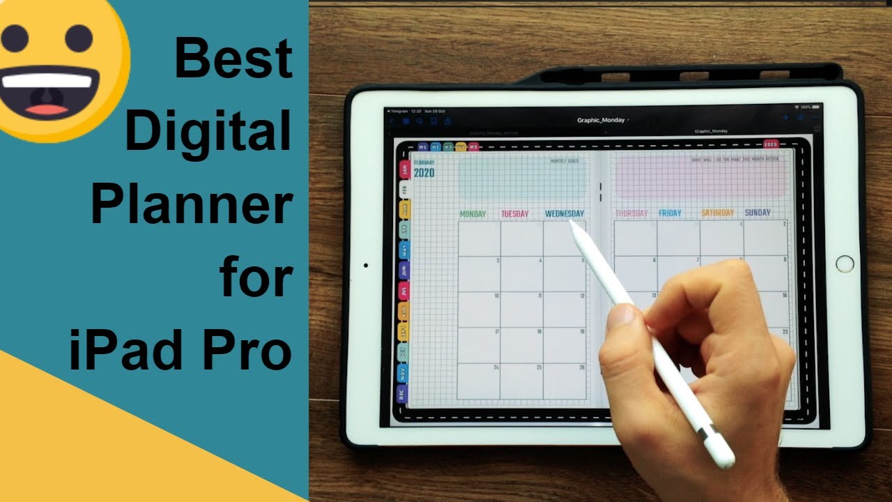 Best Digital Planner for iPad Pro Goodnotes template | Plan With Me