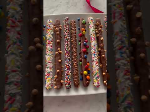 The Belgian Chocolate Candied Pretzel Rods