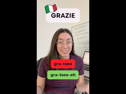 ✋ stop mispronouncing "Grazie" in Italian 🇮🇹 #shorts