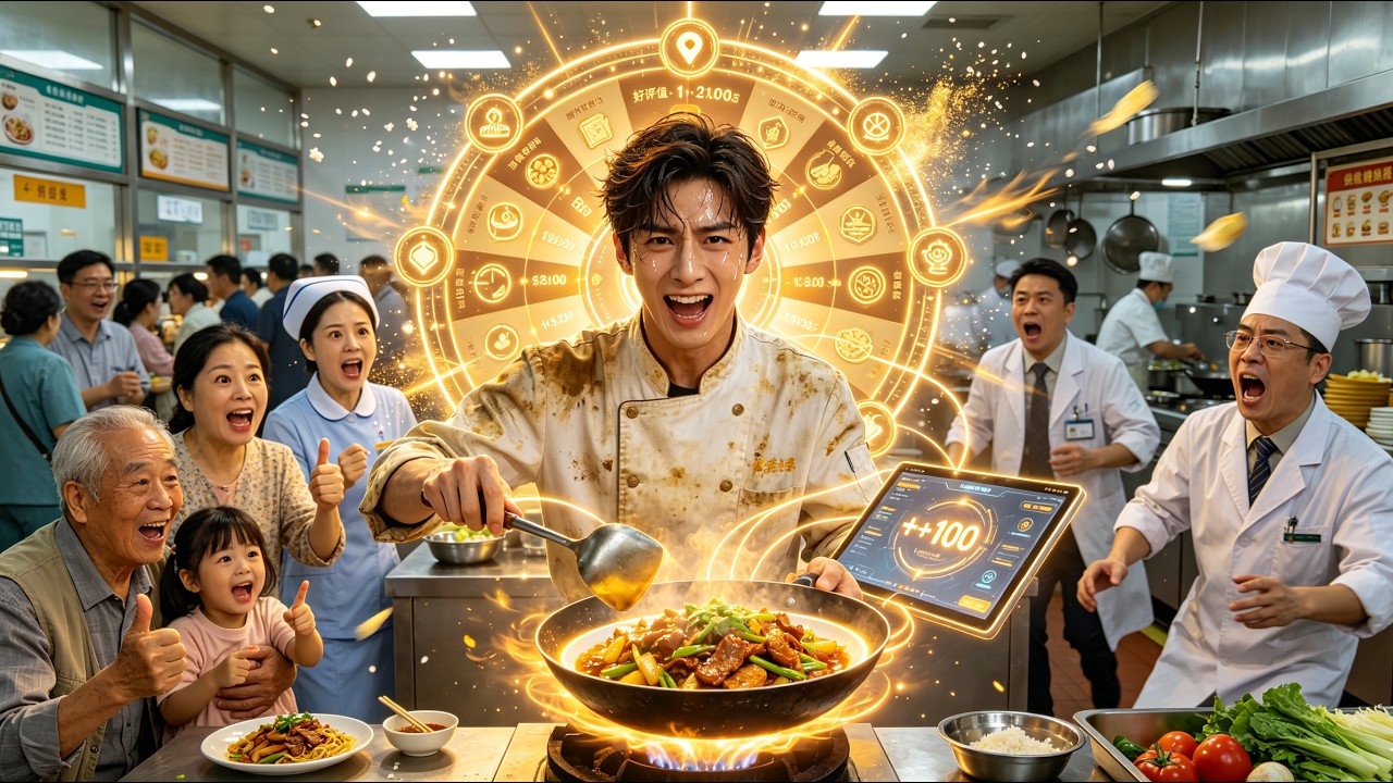 【Full】A chef gets a system that makes his food incredibly delicious..#film #shortdrama #drama