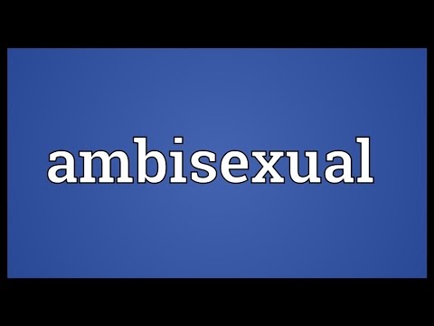 Ambisexual Meaning