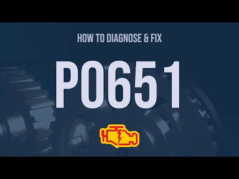 How to Diagnose and Fix P0651 Engine Code - OBD II Trouble Code Explain