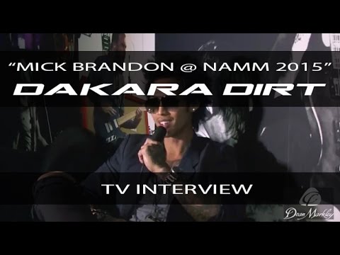 NAMM '15 - Mick Brandon Interview At Dean Markley Booth