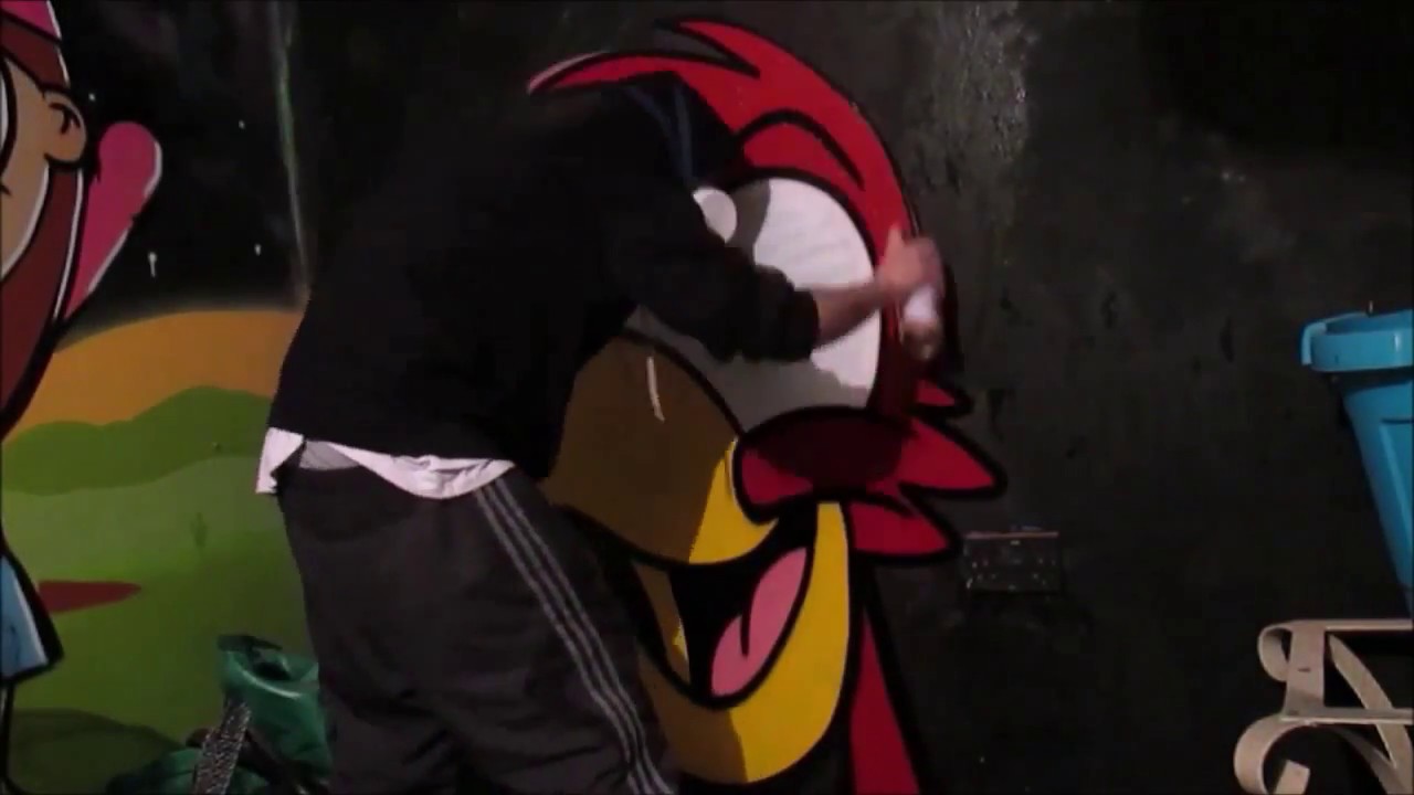 IceCreamBuds Cartoons - Graffiti Character SprayPainting #12