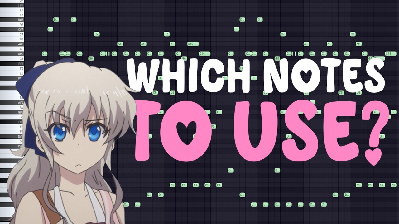 full digicore melody guide - notes & progressions