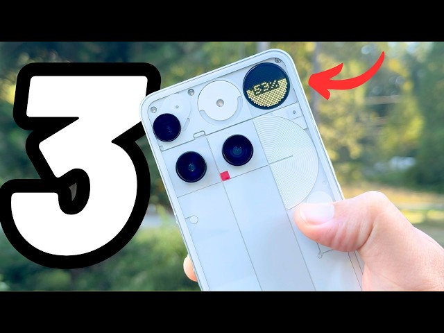 Nothing Phone 3 Review: A Unique Blend of Design and Functionality ...