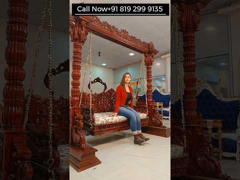 Indian Wooden Jhula Swing | Home Makeover with amazing Swing design