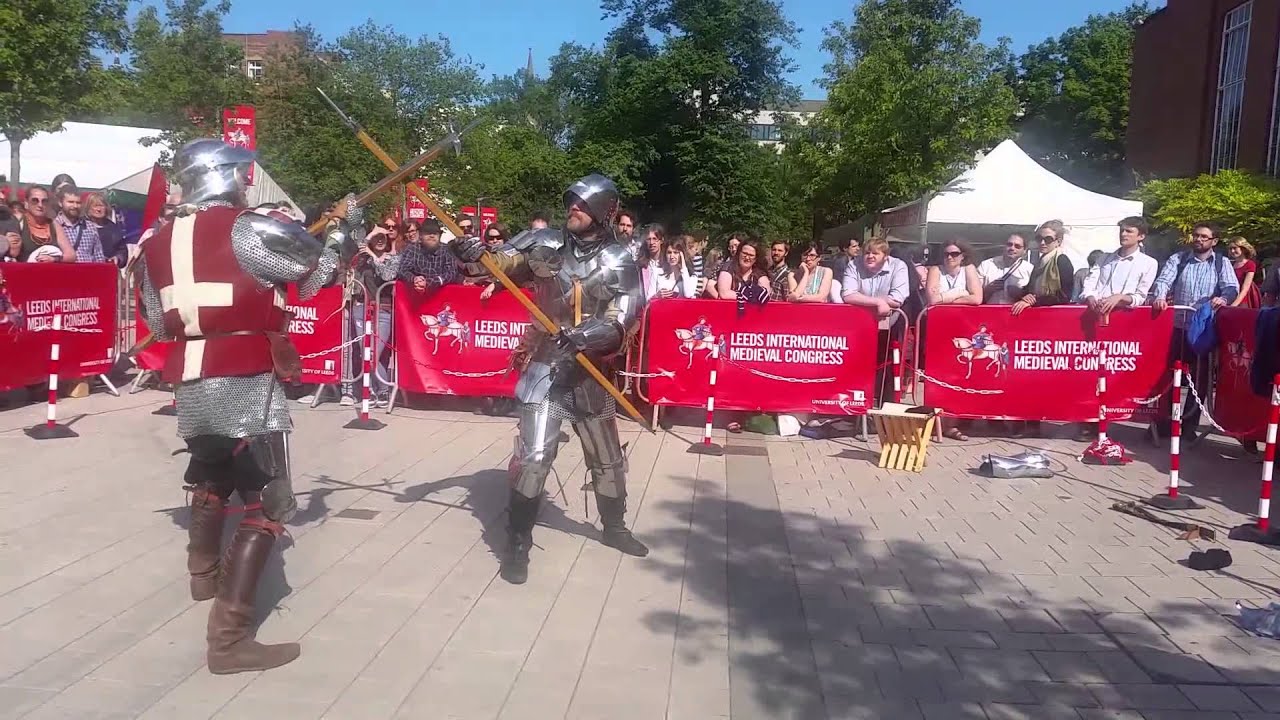 Medieval Poleaxe Combat Demonstration