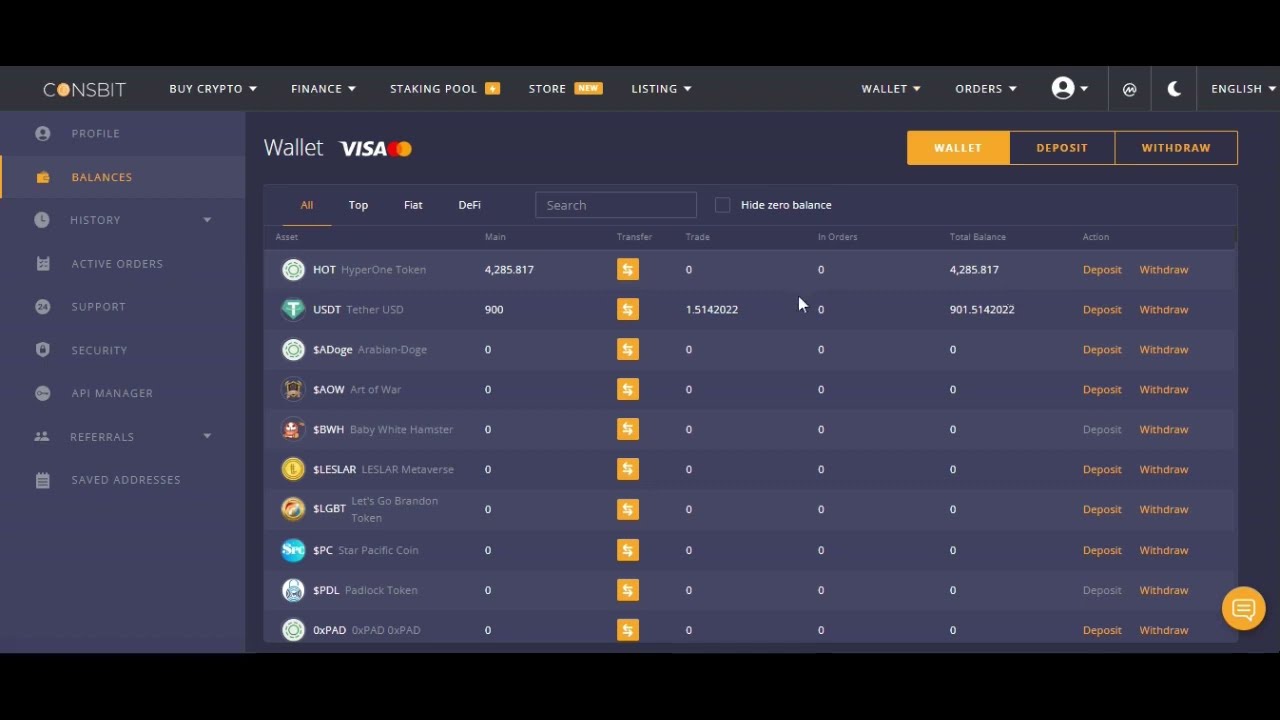 HyperOne - How to Withdraw H1