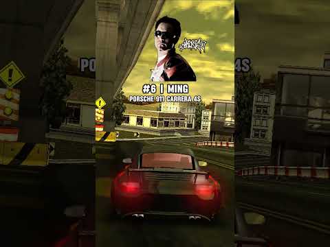 All BLACKLIST MEMBERS In NFS MOST WANTED 5-1-0 (PSP) #shorts #gaming #needforspeed