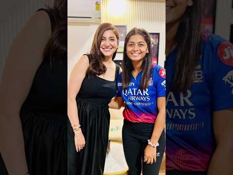 Anushka sharma friend shreyanka patil beautiful cricketer#shorts #love#anushkasharma #shreyankapatil