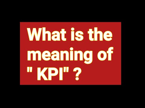 What is the KPI ? TAMIL | Store keeper tips|