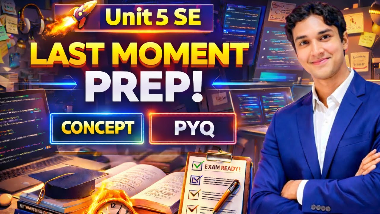 Software Engineering UNIT 5 One Shot | UML, OOAD & OOD Concepts | Exam Ready