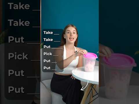 Learn Phrasal Verbs WITH ME and Take Your English to the Next Level! ????#learnenglish