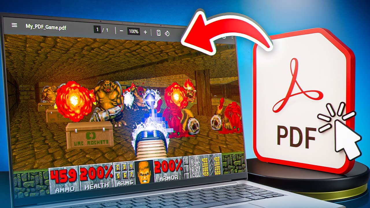 I Made a Game That Runs in a PDF!