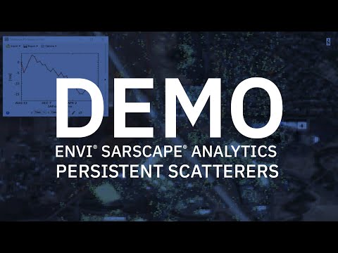 ENVI SARscape Analytics: Persistent Scatterers | DEMO