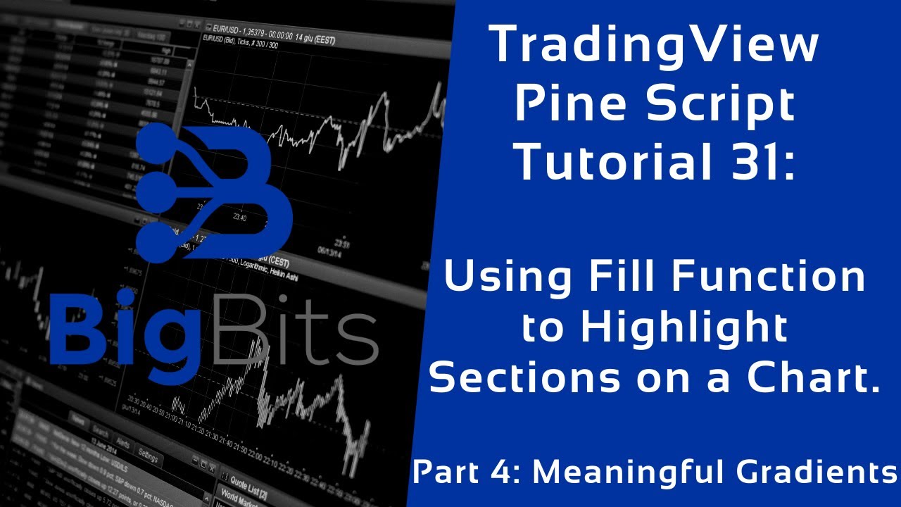 TradingView Pine Script Tutorial 31 - Using Fill Function on a Chart. Part 4: Meaningful Gradients