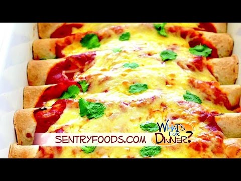 What's for Dinner? - Chicken Tortilla Roll-Ups