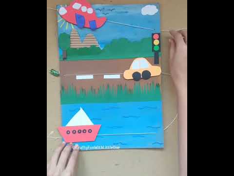 Learningdino - DIY - Transportation Craft