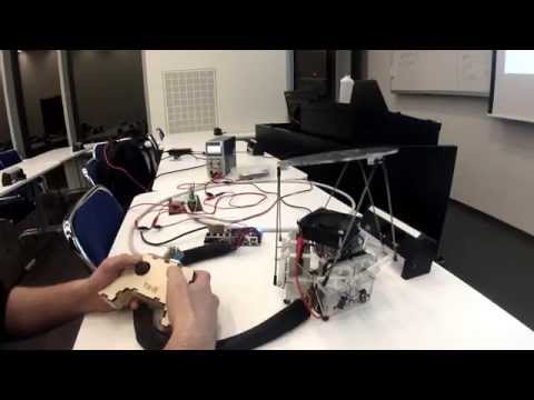 Reykjavík University Stewart Platform controlled by a DIY joystick – Marginally Clever Robots