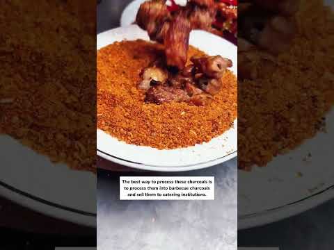 What are the markets for the charcoal produced by BESTON's charcoal making machine?