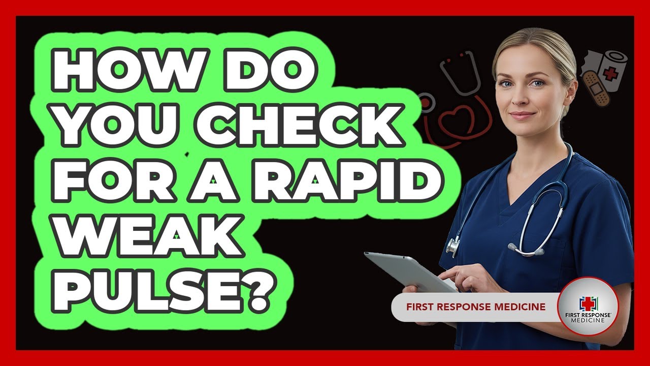 How Do You Check For a Rapid Weak Pulse?