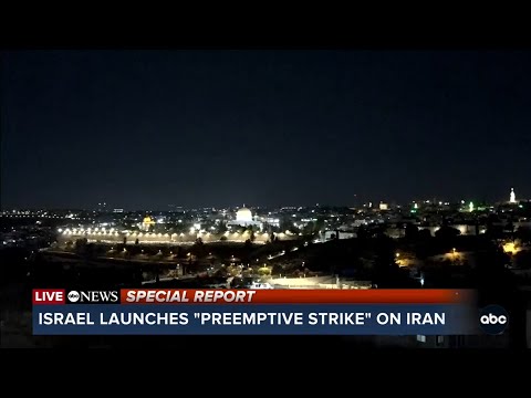Israel launches 'preemptive strike' on Israel | ABC News special report