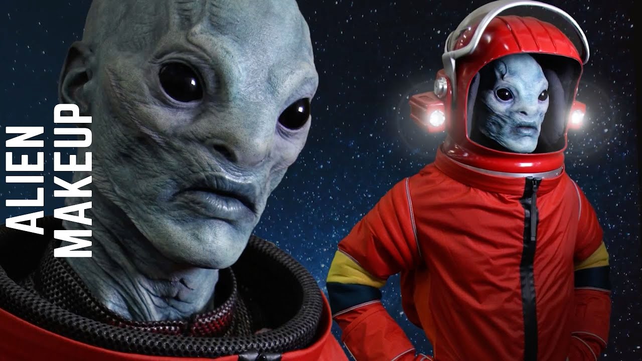 Area 51 Escaped Alien Makeup Transformation