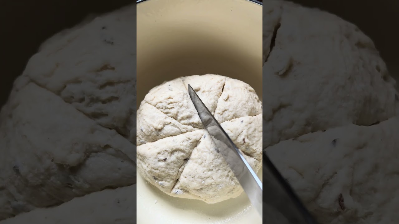 Aussie Damper In A Dutch Oven  #food #damper #shorts