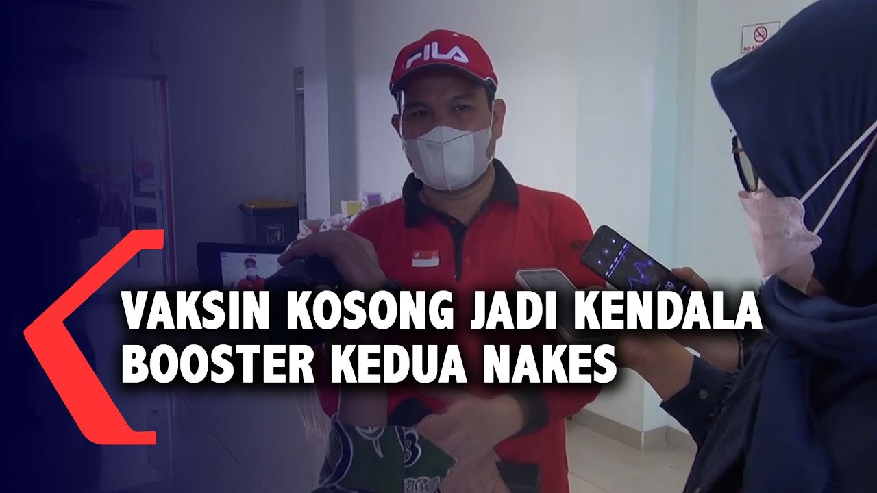 Vaksin Kosong Jadi Kendala Booster Kedua Nakes