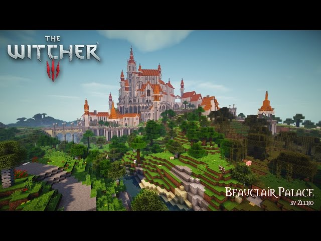 The Witcher - Beauclair Palace Minecraft Map
