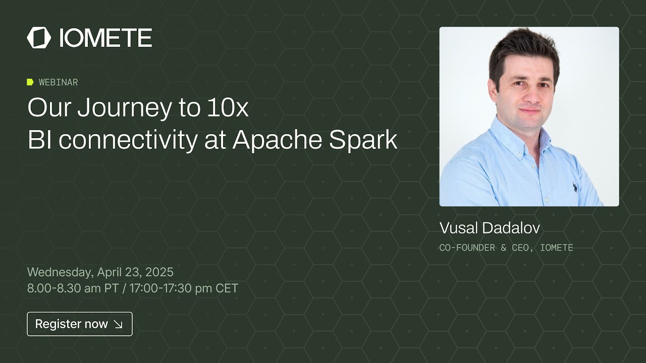 Hive Thrift to Apache Arrow 10x BI connectivity