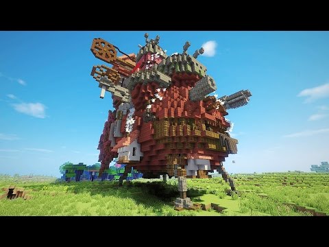 Howl's Moving Castle Minecraft Map