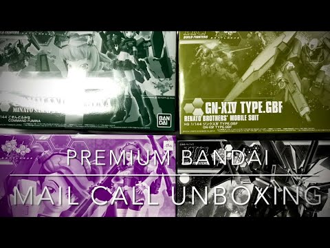 P-Bandai Premium Bandai Mail Call Unboxing