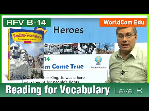 Learn English | Reading for Vocabulary | Level B | Lesson 14 | Brian Stuart (미국교과서)