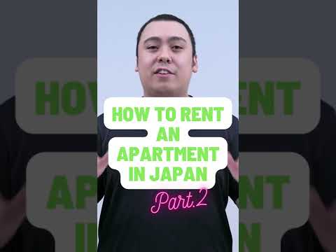 How to Rent an Apartment in Japan Part 2. #SHORTS