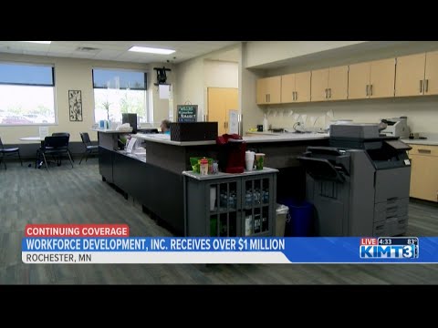 Workforce Development Inc. receives over $1 million