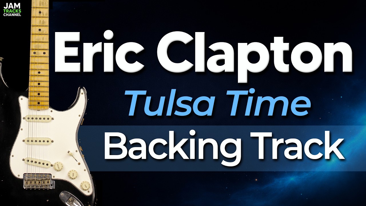 Eric Clapton Style Guitar Backing Track | Laid Back Tulsa Groove in G