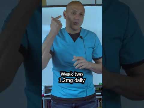 Saxenda Dosing Schedule #shorts