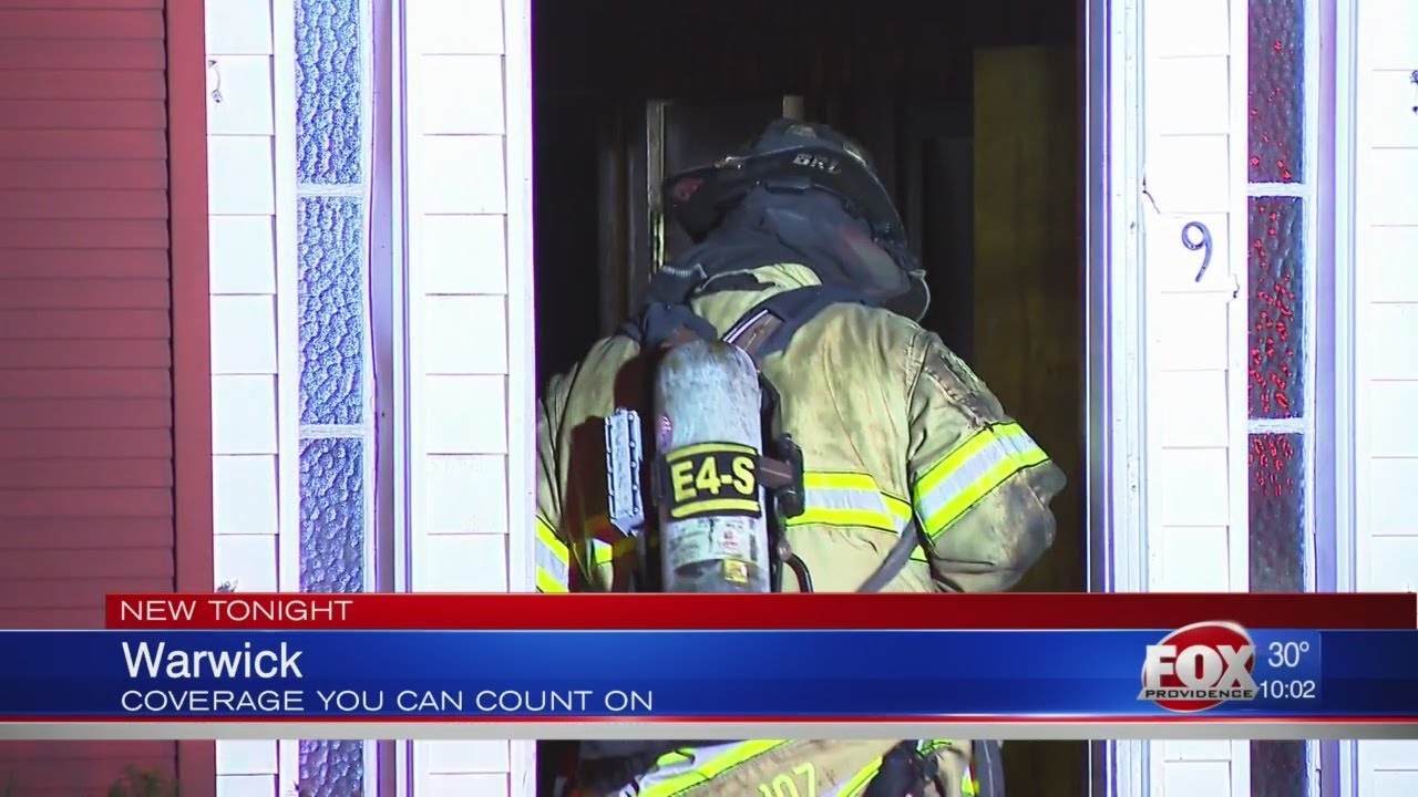 Warwick home destroyed by fire, displaces 8 residents