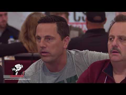 Contractor Business Tips: Contractor Sales Academy Training Events