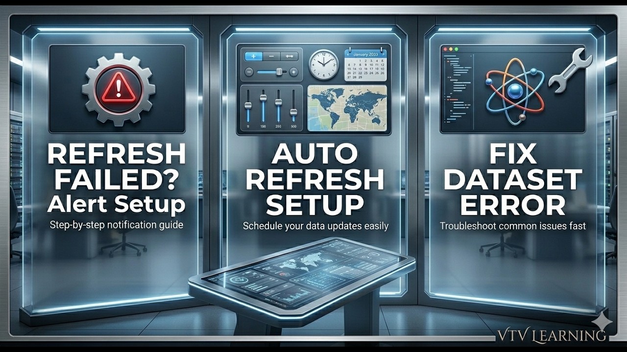 Power BI Dataset Refresh Not Working? Fix Errors & Schedule Refresh