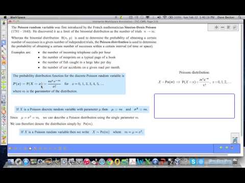 The Poisson Distribution