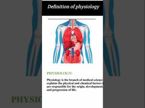 🔥definition of physiology#definitions#physiology#gnm#nurse #shorts#viral